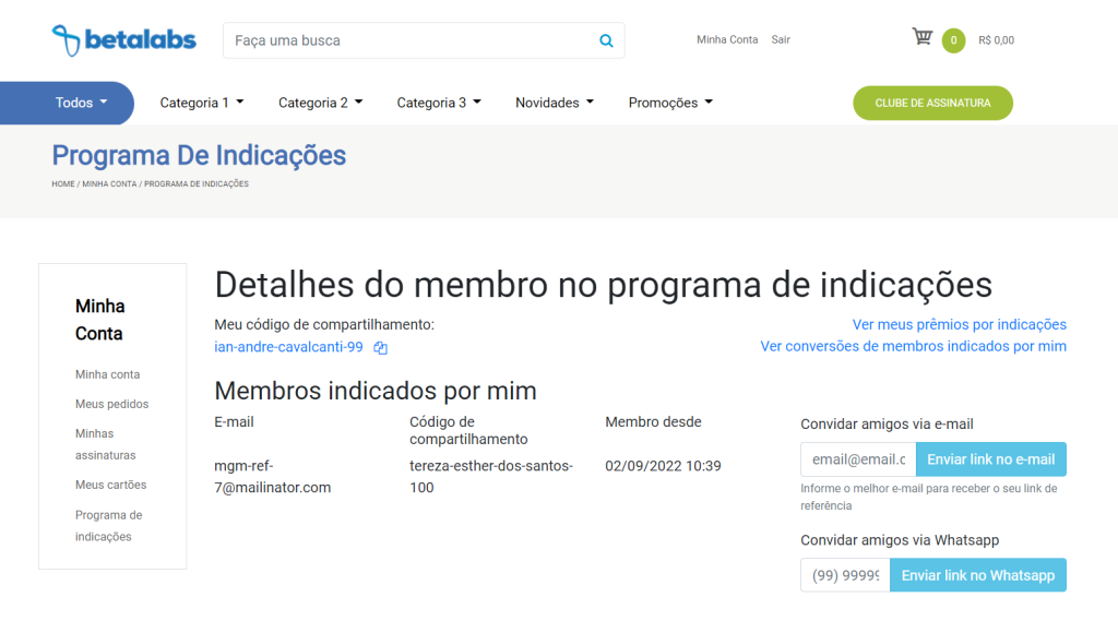 Programa de indicação Betalabs: saiba tudo sobre o Member Get Member ...